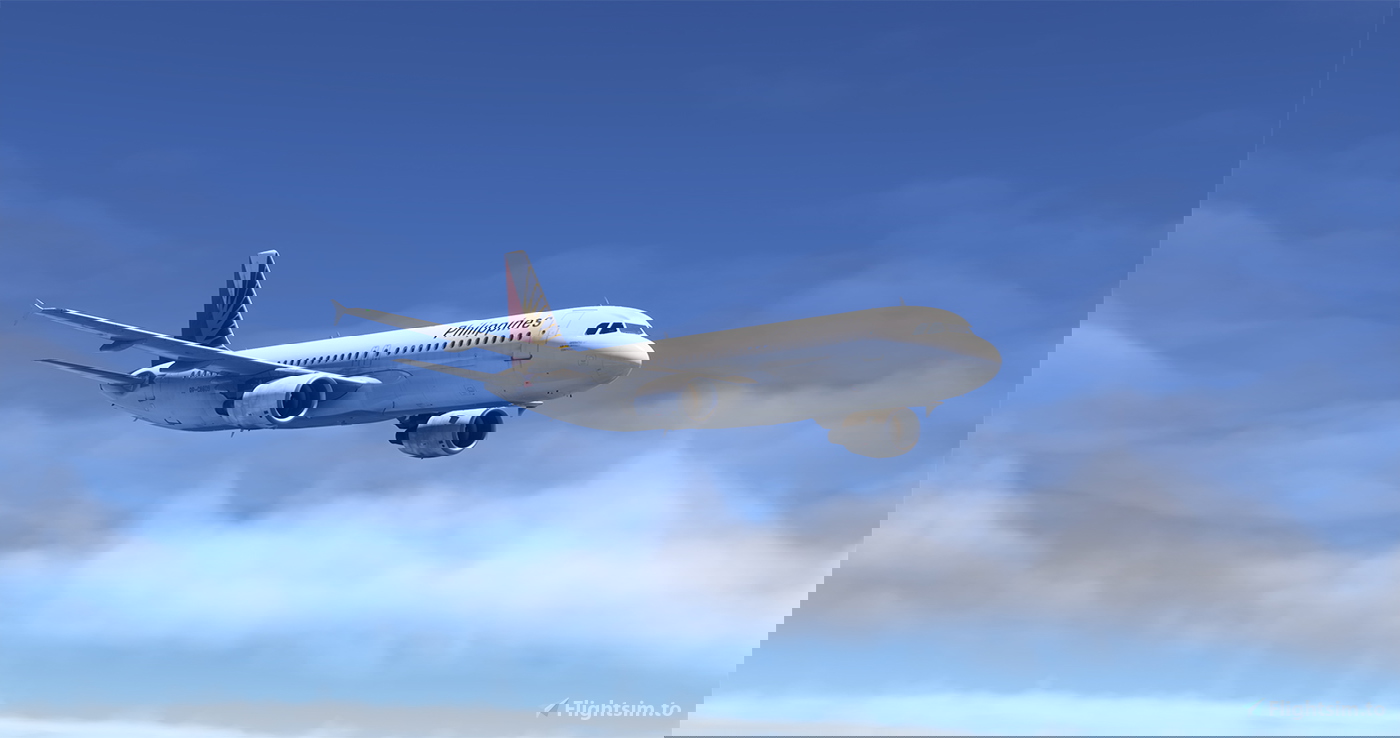 MSFS 2024 Fenix A320 PAL Express CFM (RP-C8609) with Cabin 8K for Microsoft Flight Simulator | MSFS