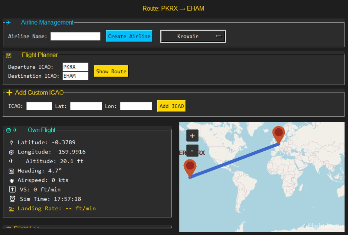 MSFS 2024 Flight Manager Tool for Microsoft Flight Simulator | MSFS