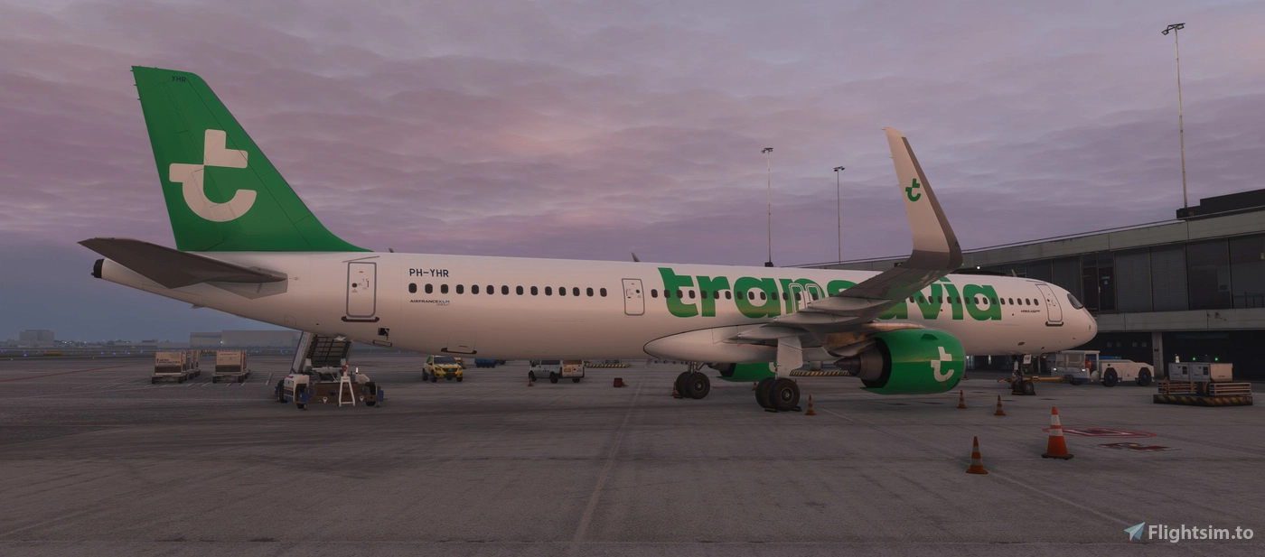 [MSFS 2024] | FSLabs A321neo | PH-YHR - Transavia Netherlands (NEW) для ...