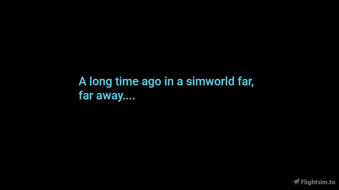 Msfs 2024 Loading screen Star Wars style for Microsoft Flight Simulator ...