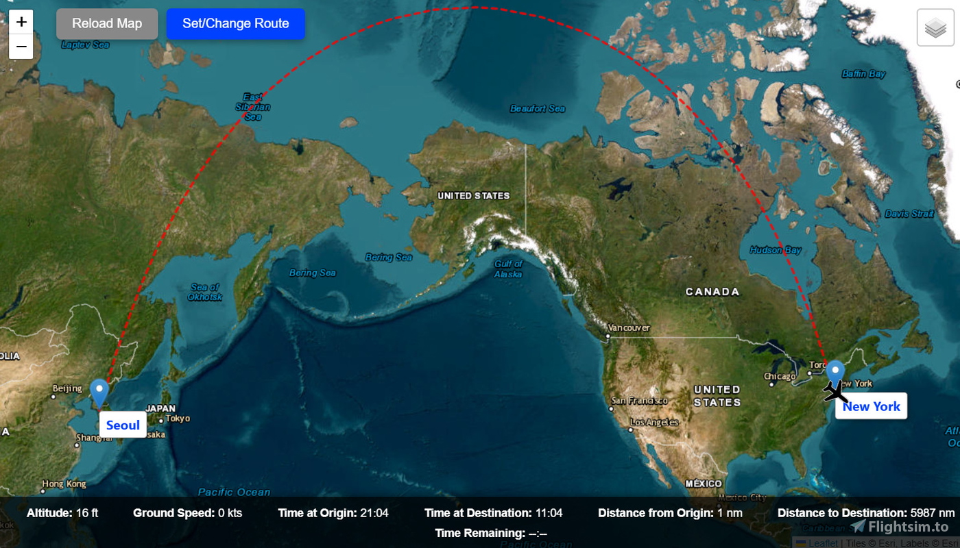 MSFS Passenger Map - A flight tracking app that emulates a passenger ...