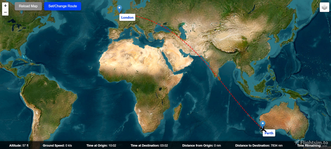 MSFS Passenger Map - A flight tracking app that emulates a passenger ...