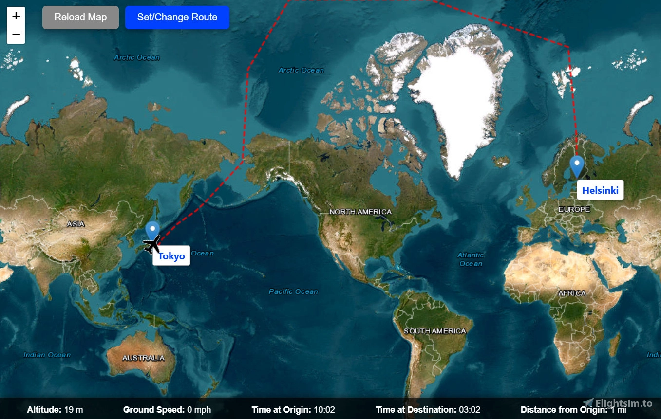 MSFS Passenger Map - A flight tracking app that emulates a passenger ...