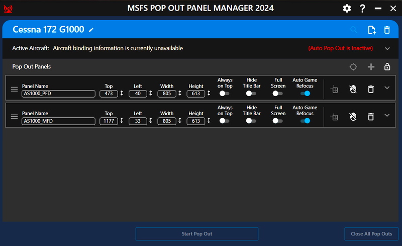 Threads - MSFS Pop Out Panel Manager 2024 for Microsoft Flight ...