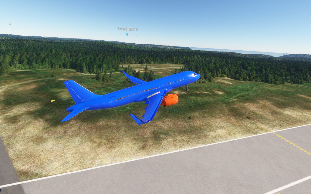 msfs2020 a320neo blue and orange livery 对于 Microsoft Flight Simulator ...