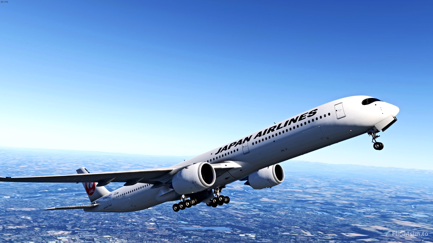 [MSFS2020/MSFS2024] inibuilds A350-1000 Japan Airlines JA01WJ - JA09WJ Fleet Pack for Microsoft ...