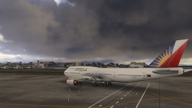MSFS2024 Asobo B747-8 Passenger Philippine Airlines RP-C7473 for Microsoft Flight Simulator | MSFS