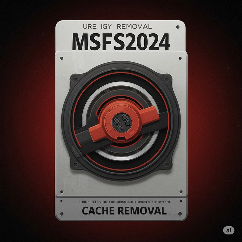 MSFS2020/2024 Cache Removal Tool for Microsoft Flight Simulator | MSFS