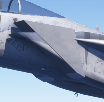 MSFS2024 DC Designs F-15 Intake Cover Temporary Patch File F15 Eagle の ...