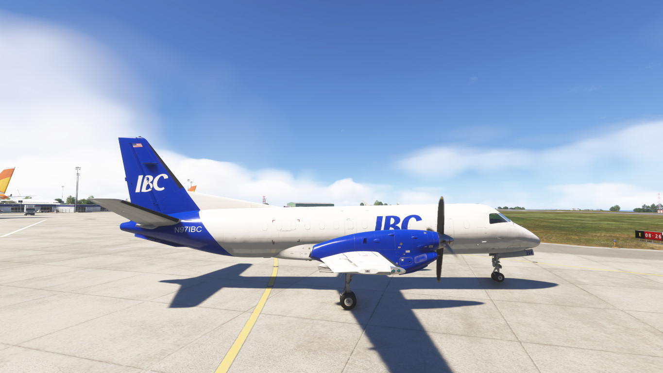 MSFS2024 IBC AIRWAYS livery for SAAB 340F (cargo variant) livery ...
