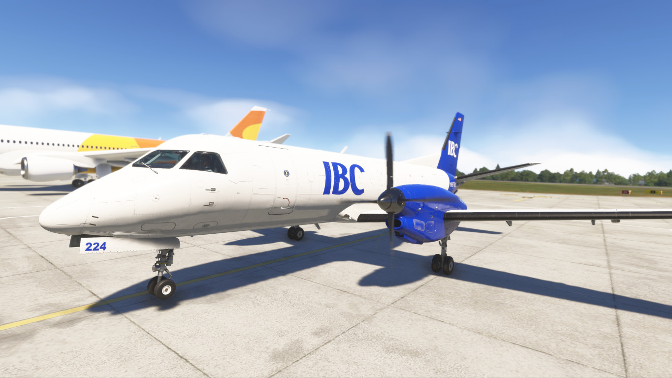 MSFS2024 IBC AIRWAYS livery for SAAB 340F (cargo variant) livery ...