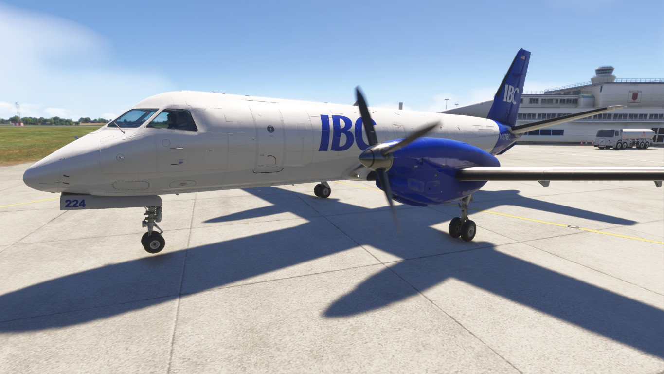 MSFS2024 IBC AIRWAYS livery for SAAB 340F (cargo variant) livery ...