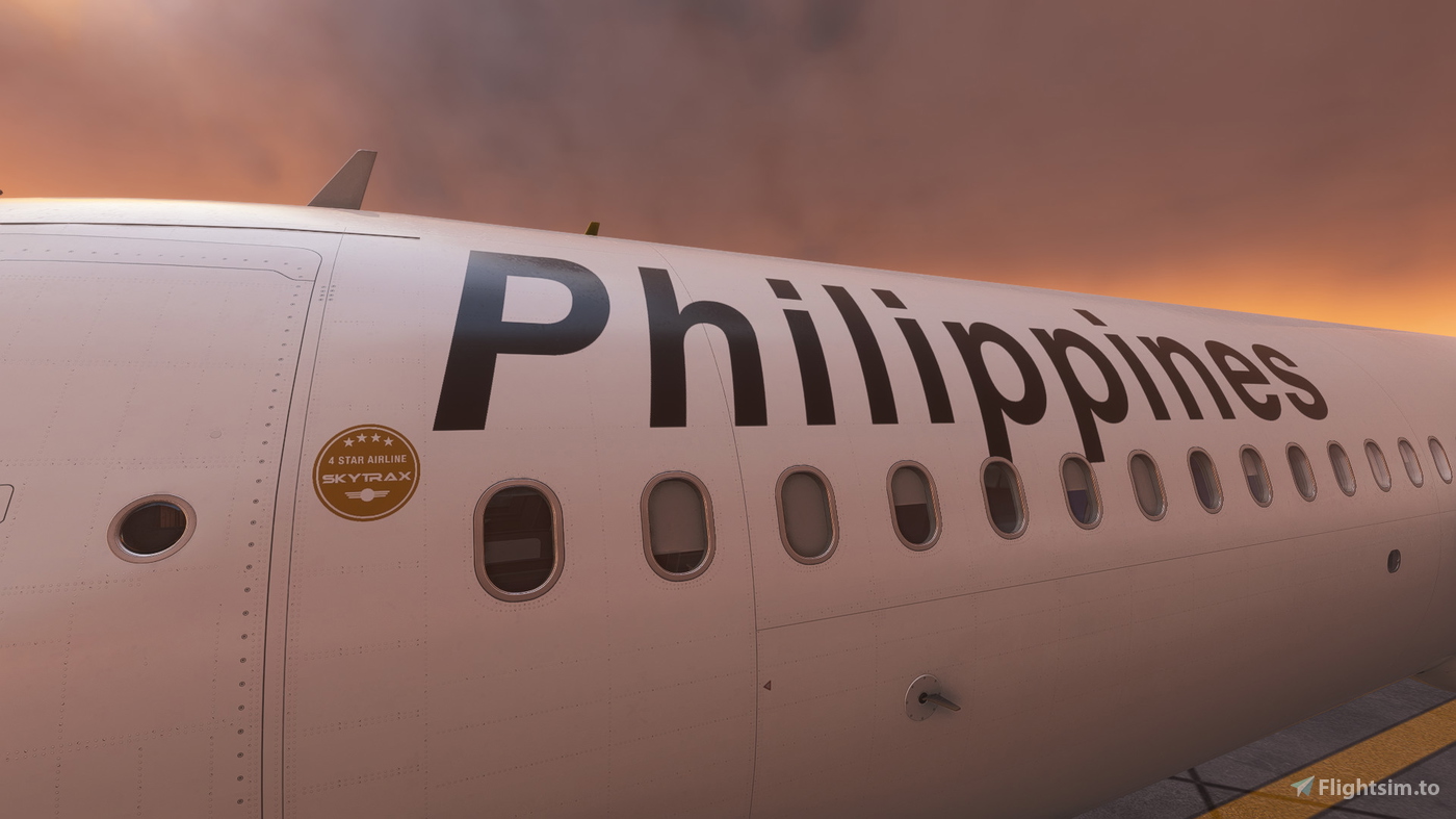 MSFS2024 iniBuilds A321LR - Philippine Airlines (RP-C9935) Fictional 对于 Microsoft Flight ...