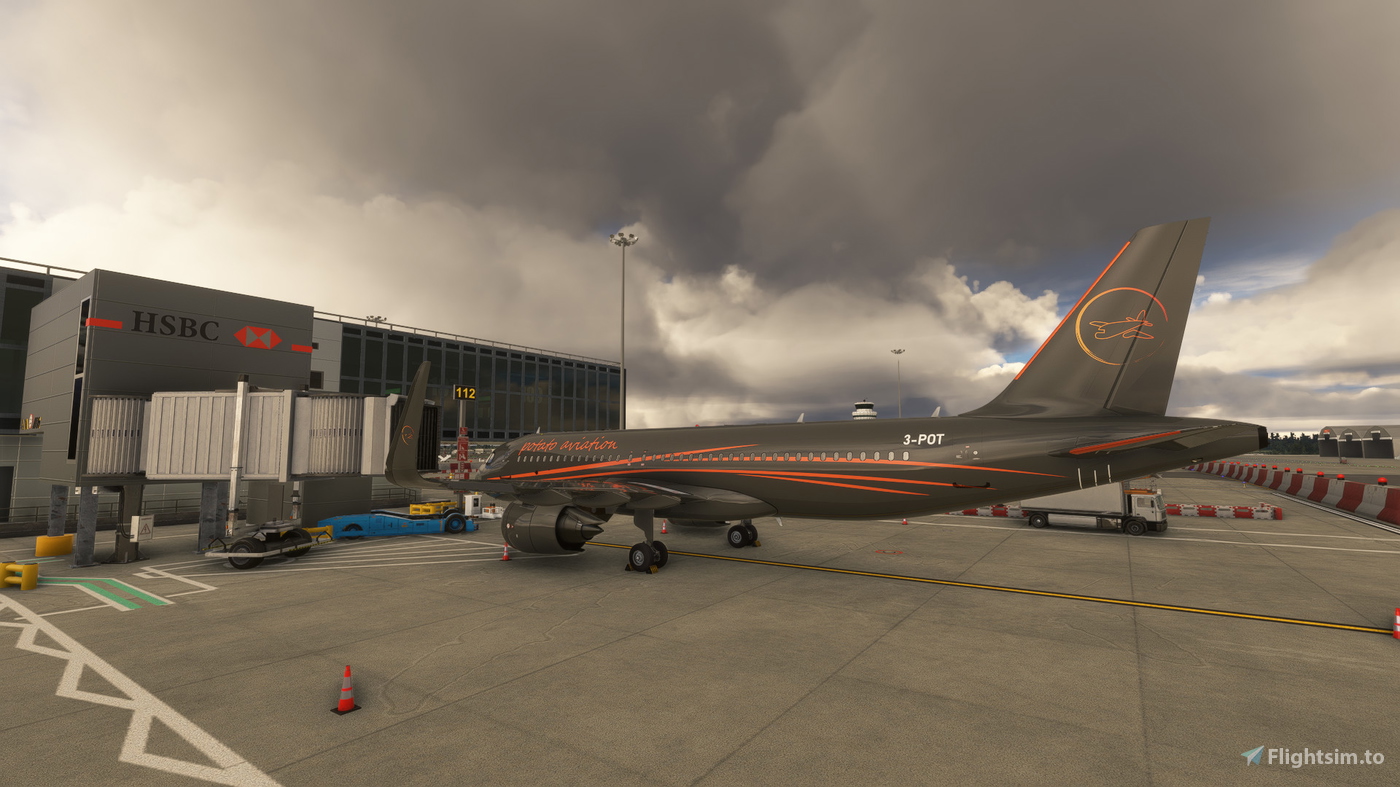 MS/Inibuilds A320neo V2 Potato Aviation 3-POT 对于 Microsoft Flight ...