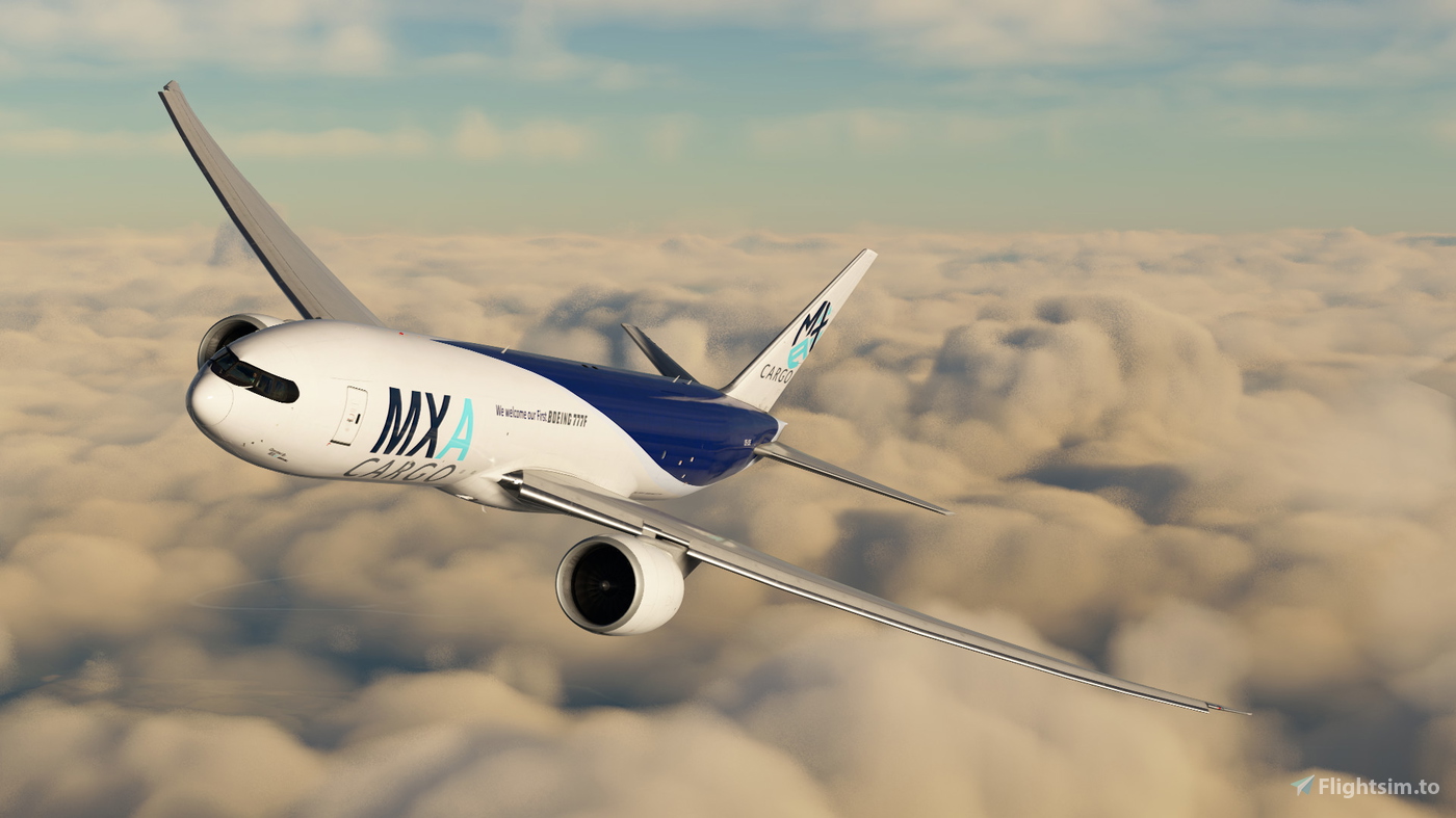 MXA Cargo B777F MSFS2020 for Microsoft Flight Simulator | MSFS