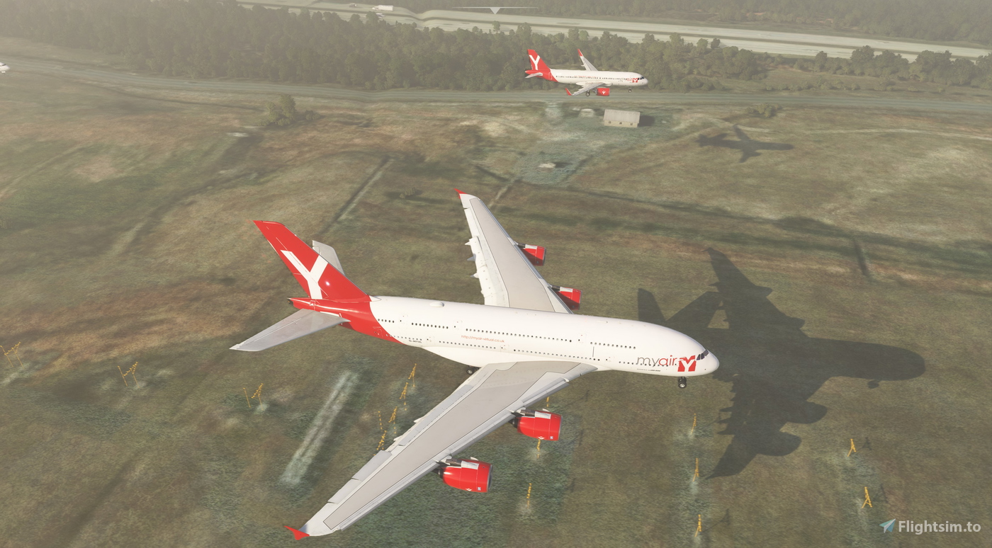 MyAir livery for Fly By Wire A380 for Microsoft Flight Simulator | MSFS