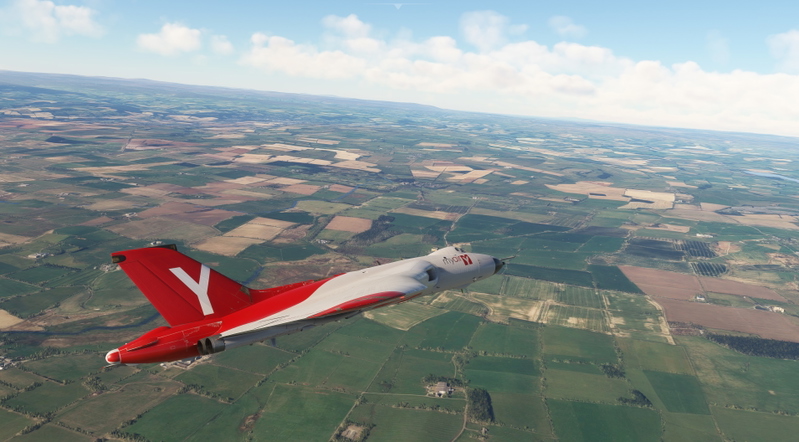 MyAir livery for Just Flight Avro Vulcan for Microsoft Flight Simulator ...