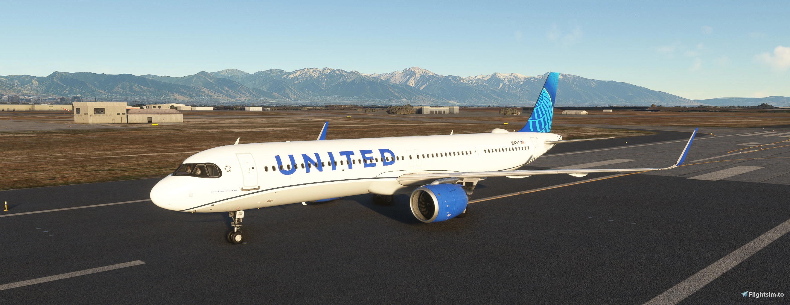 N14512 - United Airlines - A321 NEO LEAP - Fictional 1.0 - MSFS Add-on ...