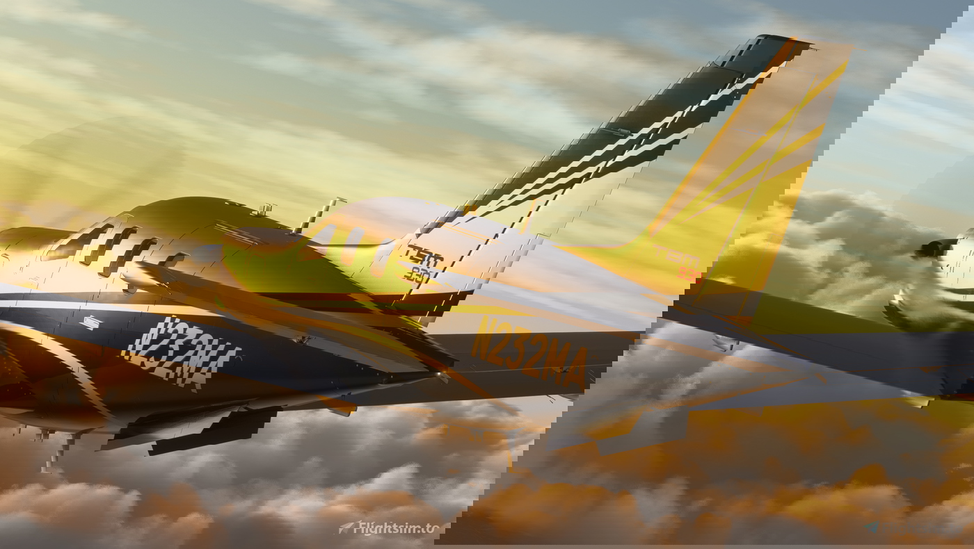 N232MA + Dynamic Registration TBM 930 (2024 only) pour Microsoft Flight ...