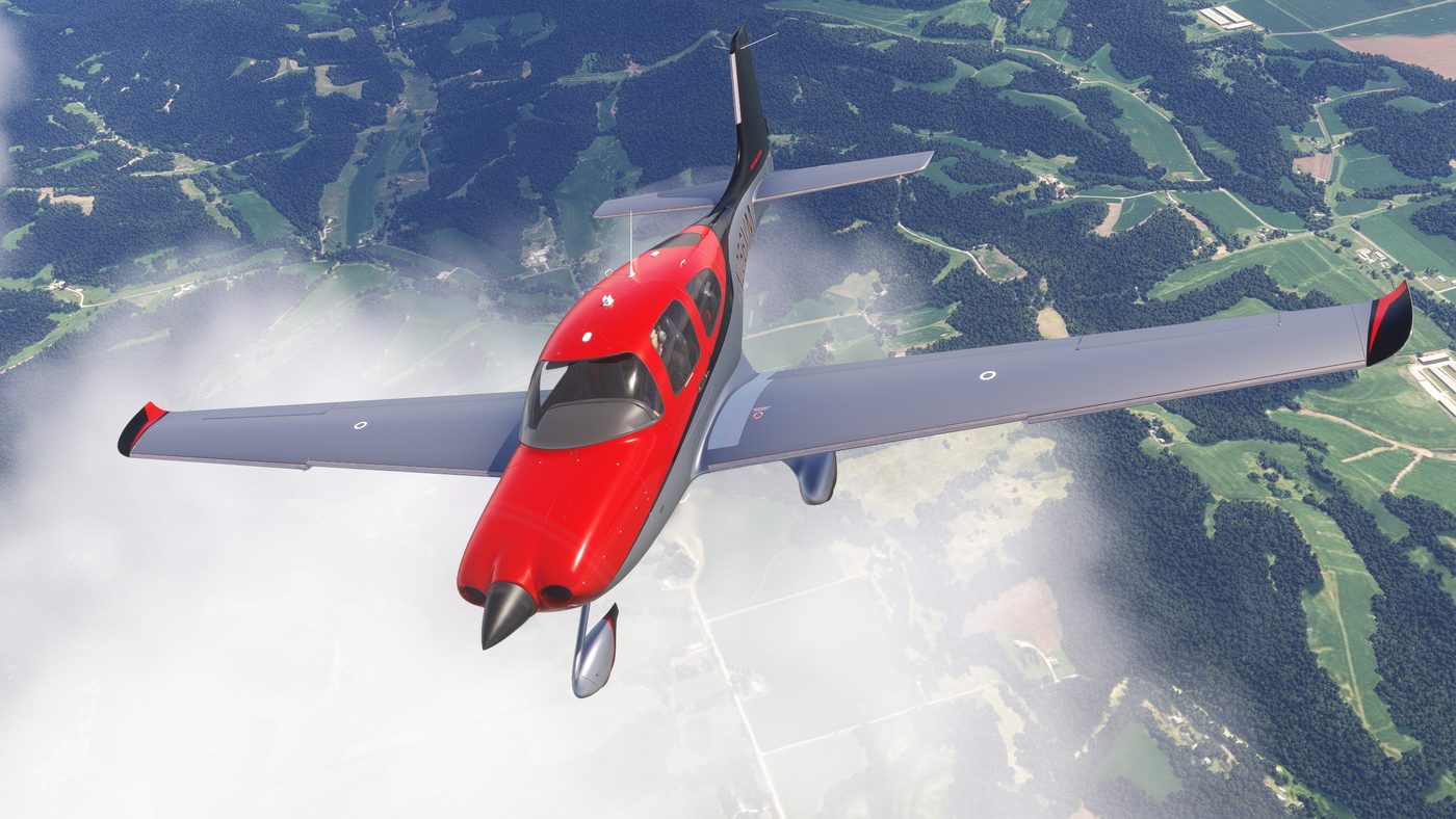 N256VM for Cirrus S22T (MSFS 2024) for Microsoft Flight Simulator | MSFS