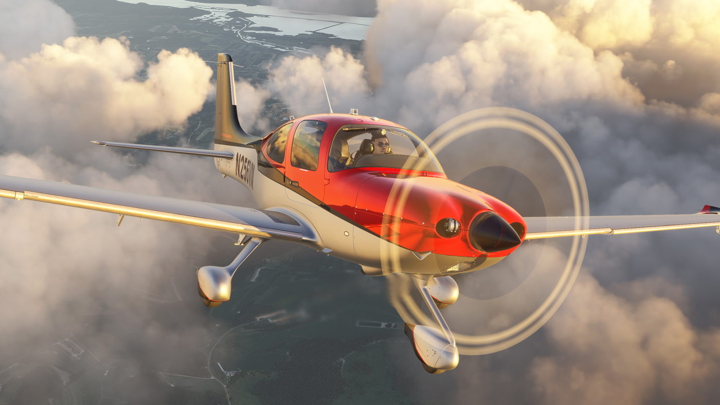 N256VM for Cirrus S22T (MSFS 2024) for Microsoft Flight Simulator | MSFS