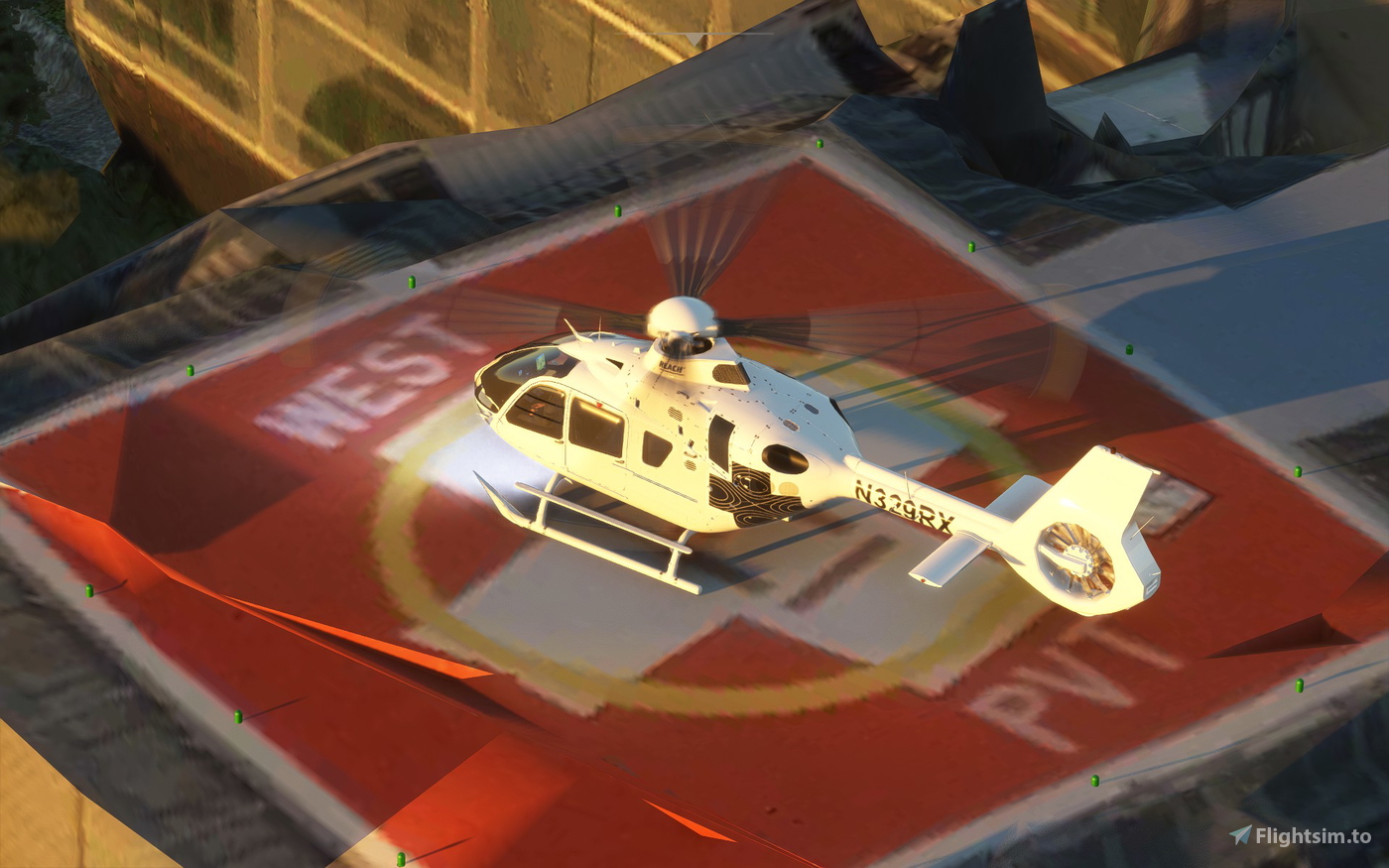 N329RX - REACH 18, Willits CA - HPG H135 pour Microsoft Flight ...