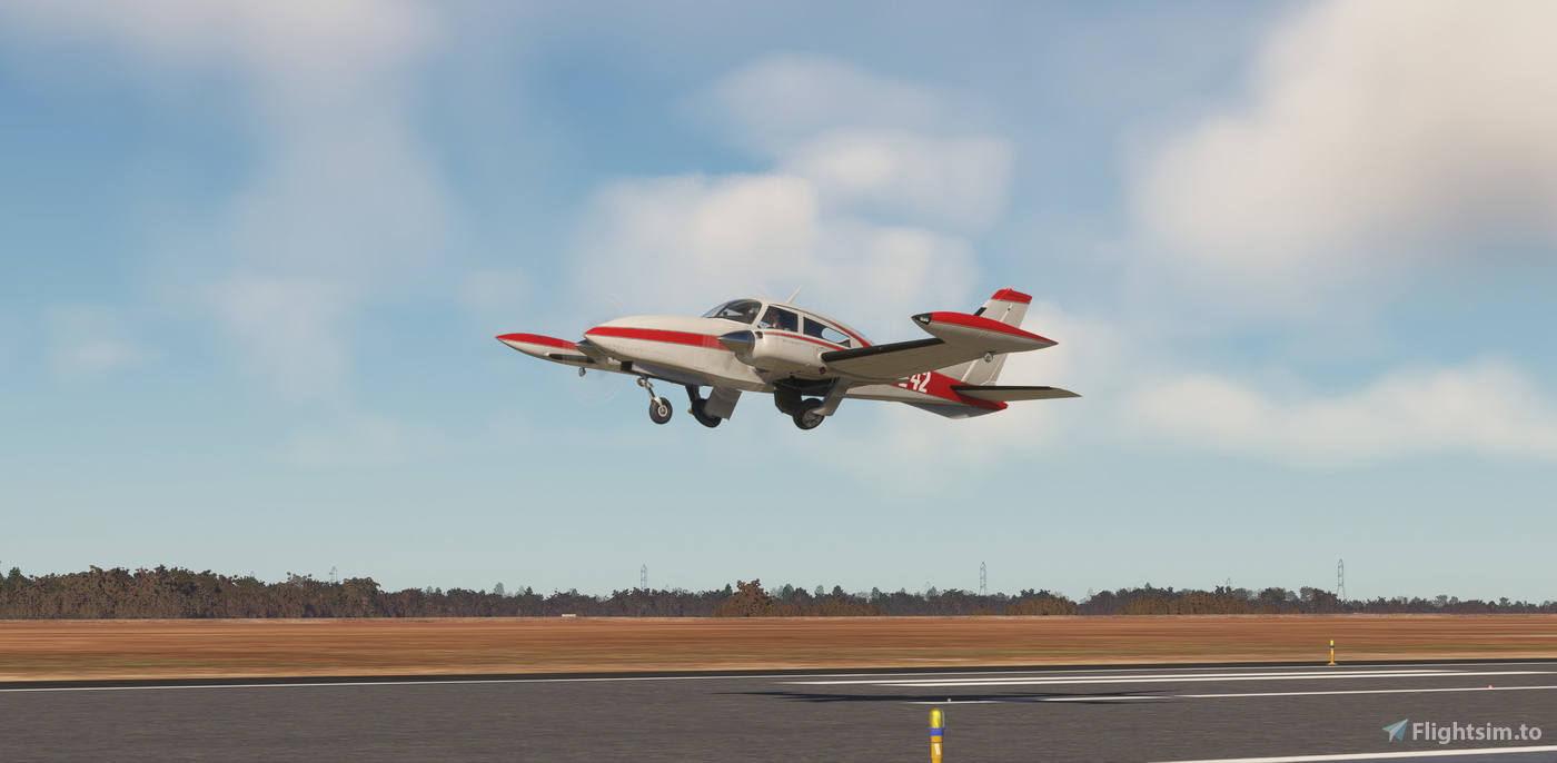 Sol Aerial Surveys N37242 - Milviz Cessna 310R for Microsoft Flight ...