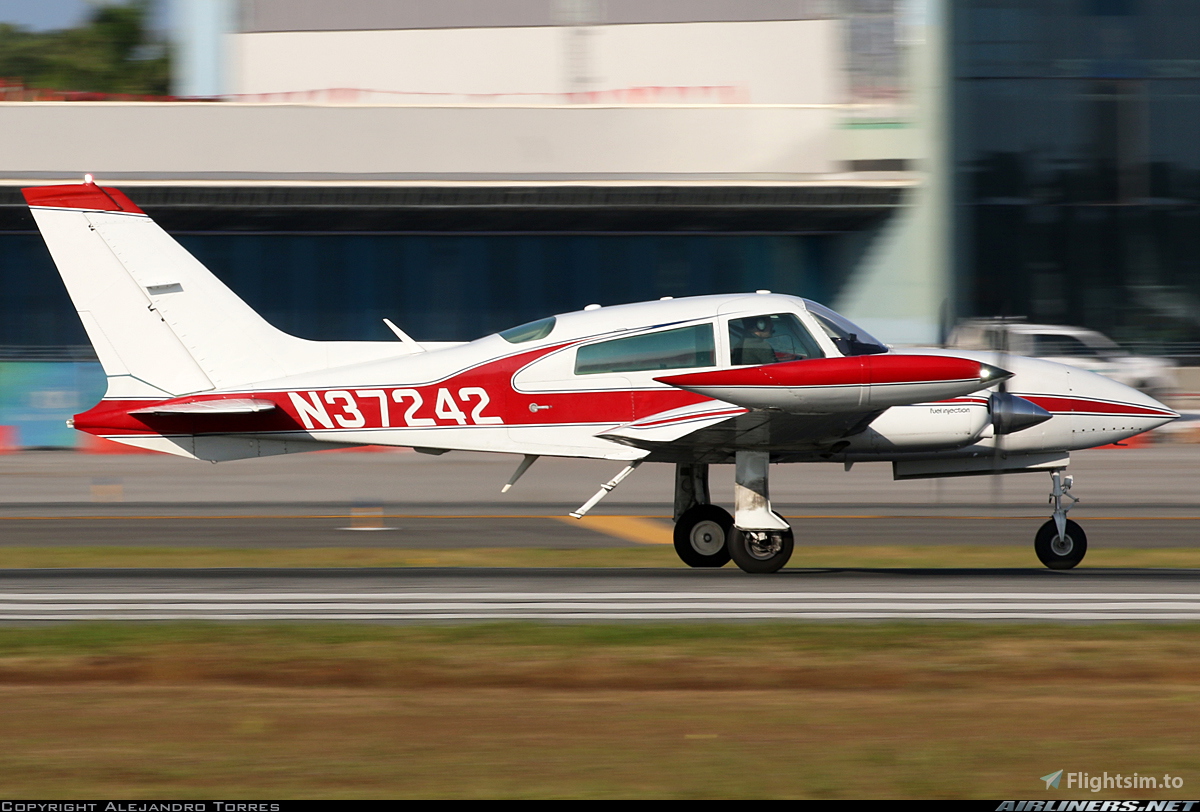 Sol Aerial Surveys N37242 - Milviz Cessna 310R for Microsoft Flight ...