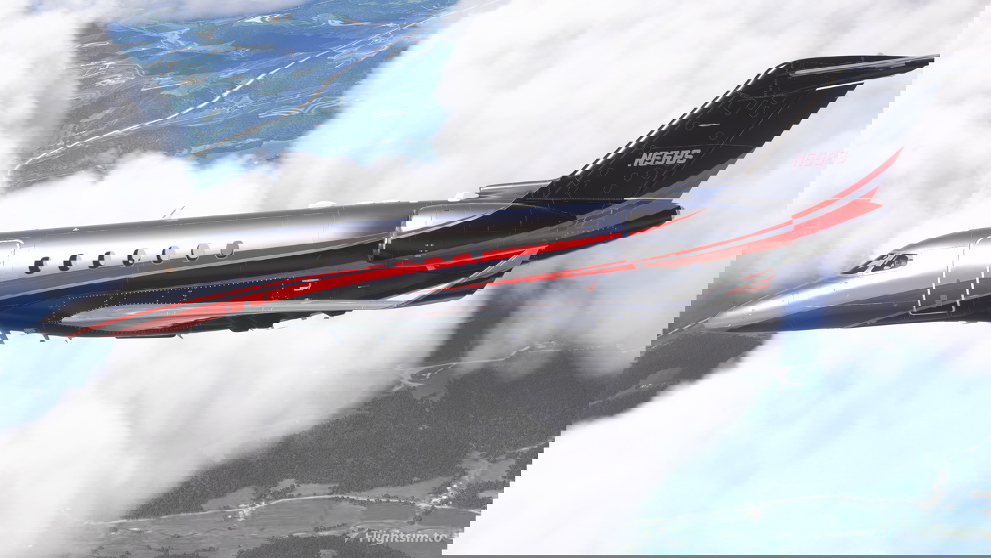 N55BS for 2024 Citation Longitude (Dynamic Registration) for Microsoft ...