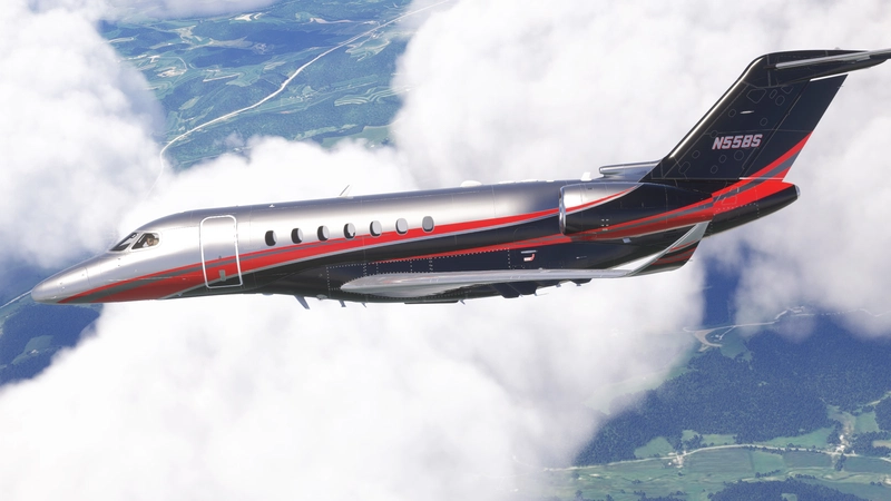 N55BS for 2024 Citation Longitude for Microsoft Flight Simulator | MSFS