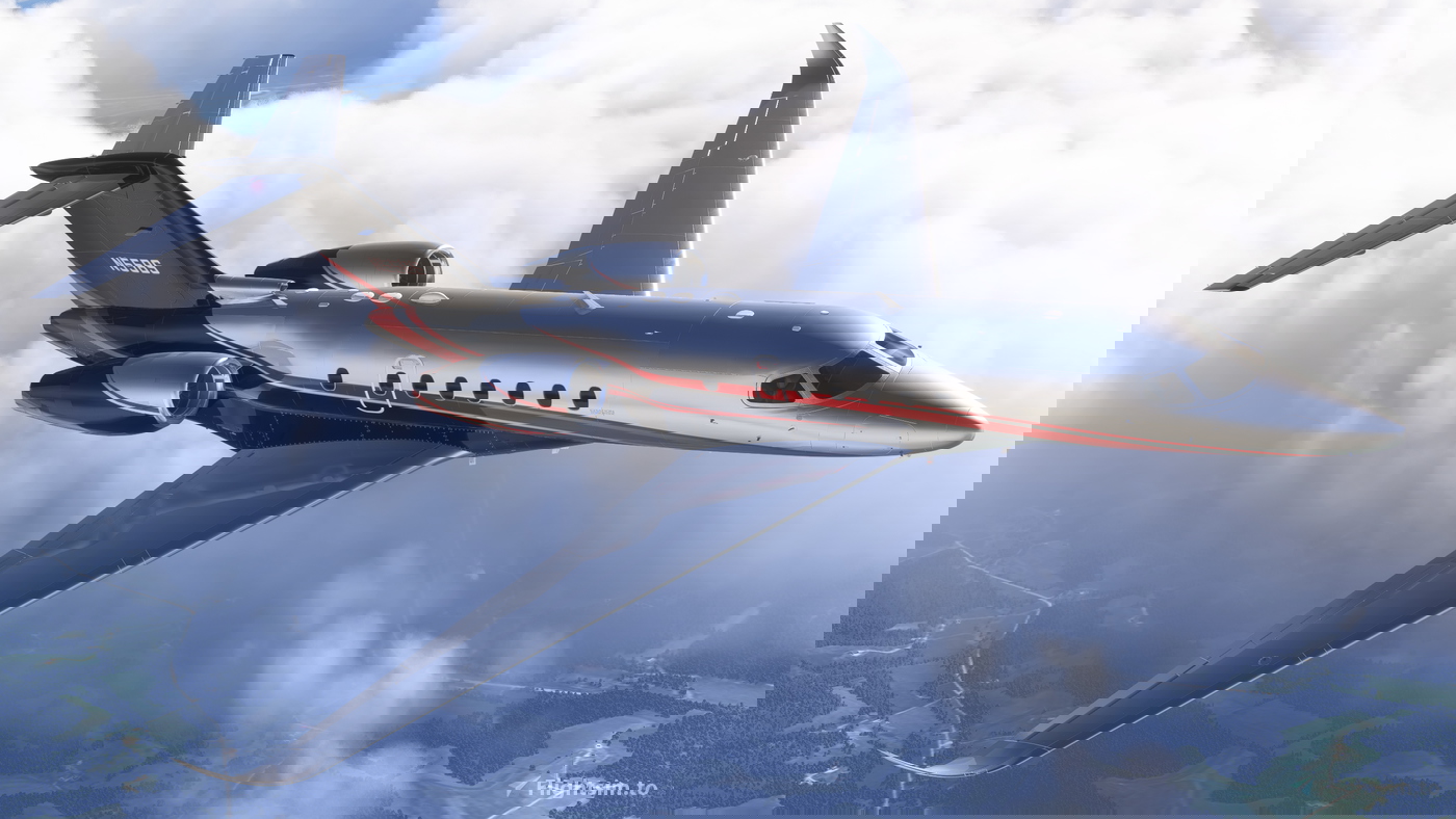 N55BS for 2024 Citation Longitude (Dynamic Registration) for Microsoft ...