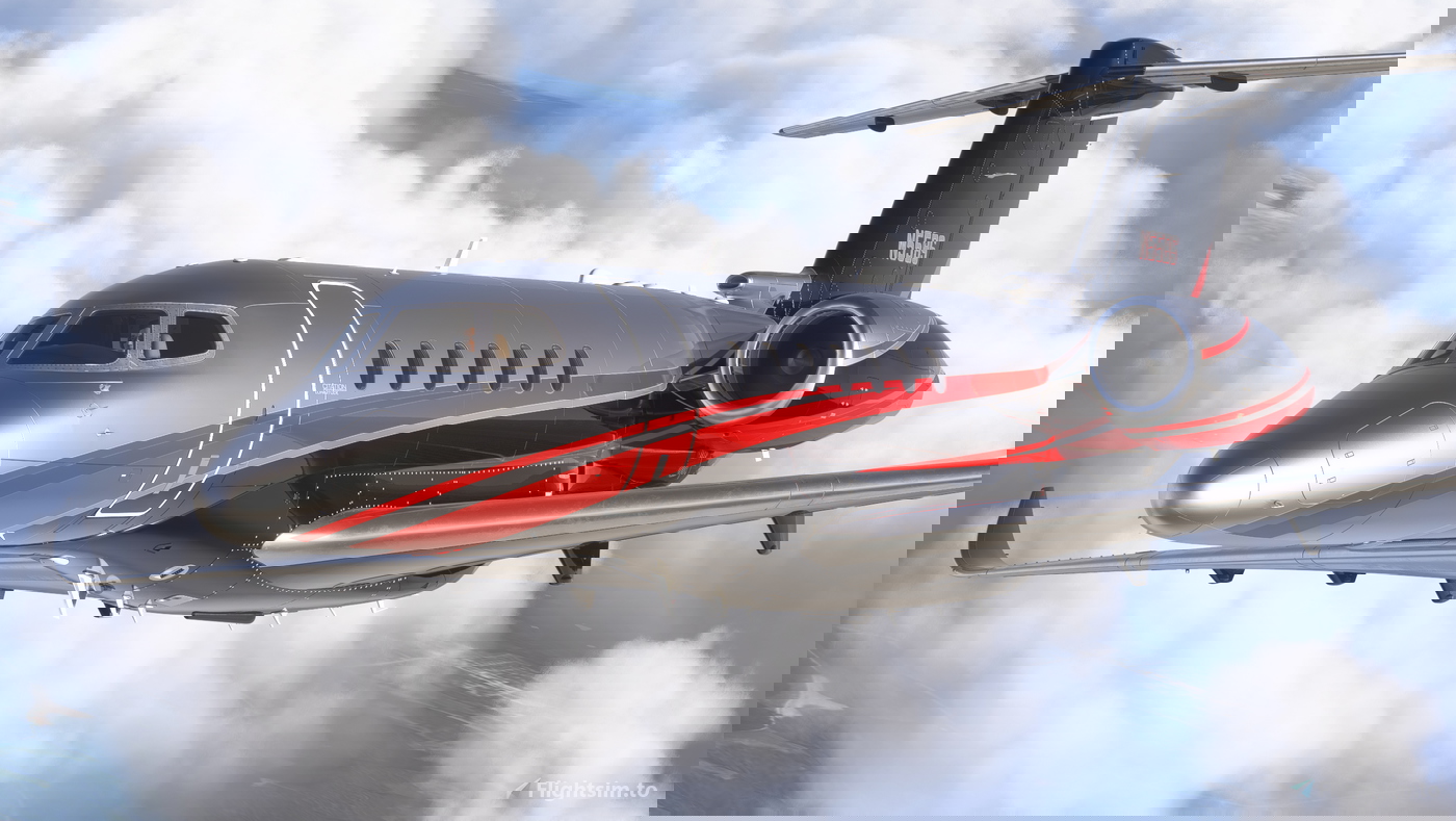 N55BS for 2024 Citation Longitude para Microsoft Flight Simulator | MSFS