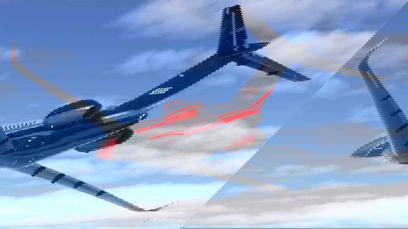 N55BS for 2024 Citation Longitude (Dynamic Registration) for Microsoft ...