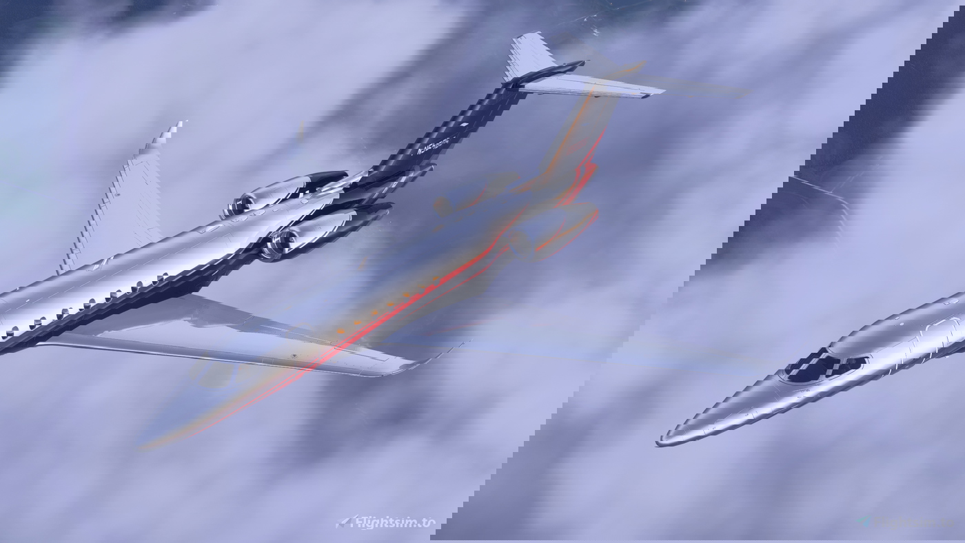 N55BS for 2024 Citation Longitude para Microsoft Flight Simulator | MSFS