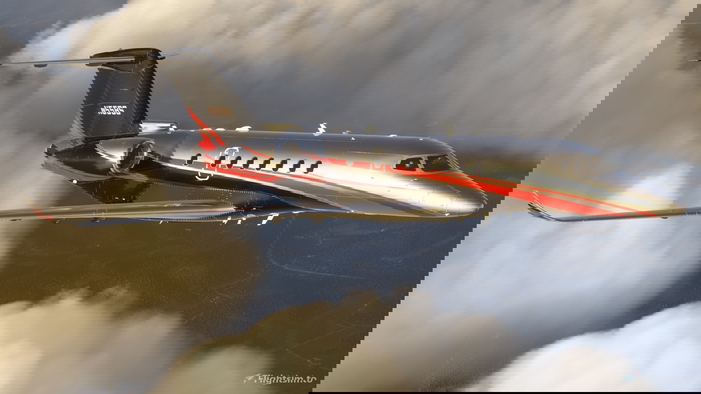 N55BS for 2024 Citation Longitude (Dynamic Registration) for Microsoft ...