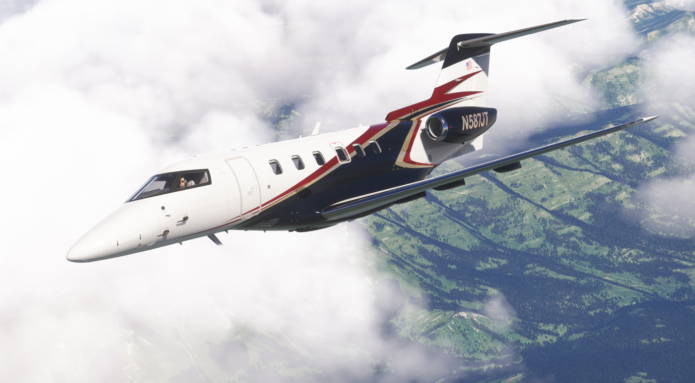 N587JT for PC-24 (Dynamic Registration) 对于 Microsoft Flight Simulator ...