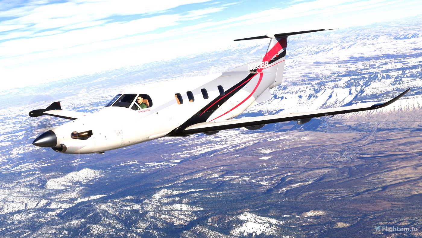 N595BB PC-12 NGX for Microsoft Flight Simulator | Feed