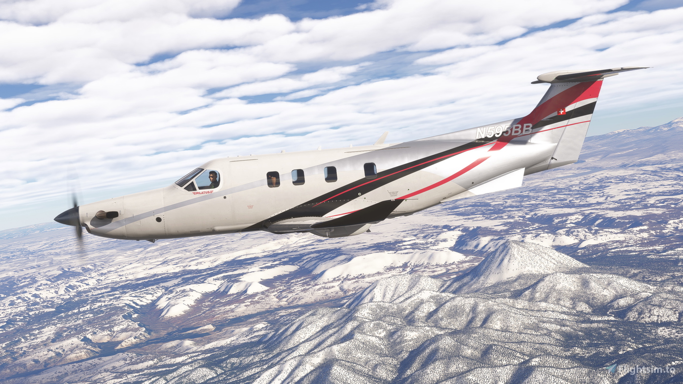 N595BB PC-12 NGX for Microsoft Flight Simulator | MSFS