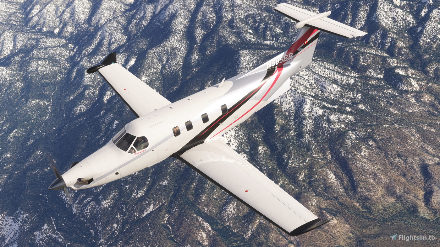 N595BB PC-12 NGX for Microsoft Flight Simulator | MSFS