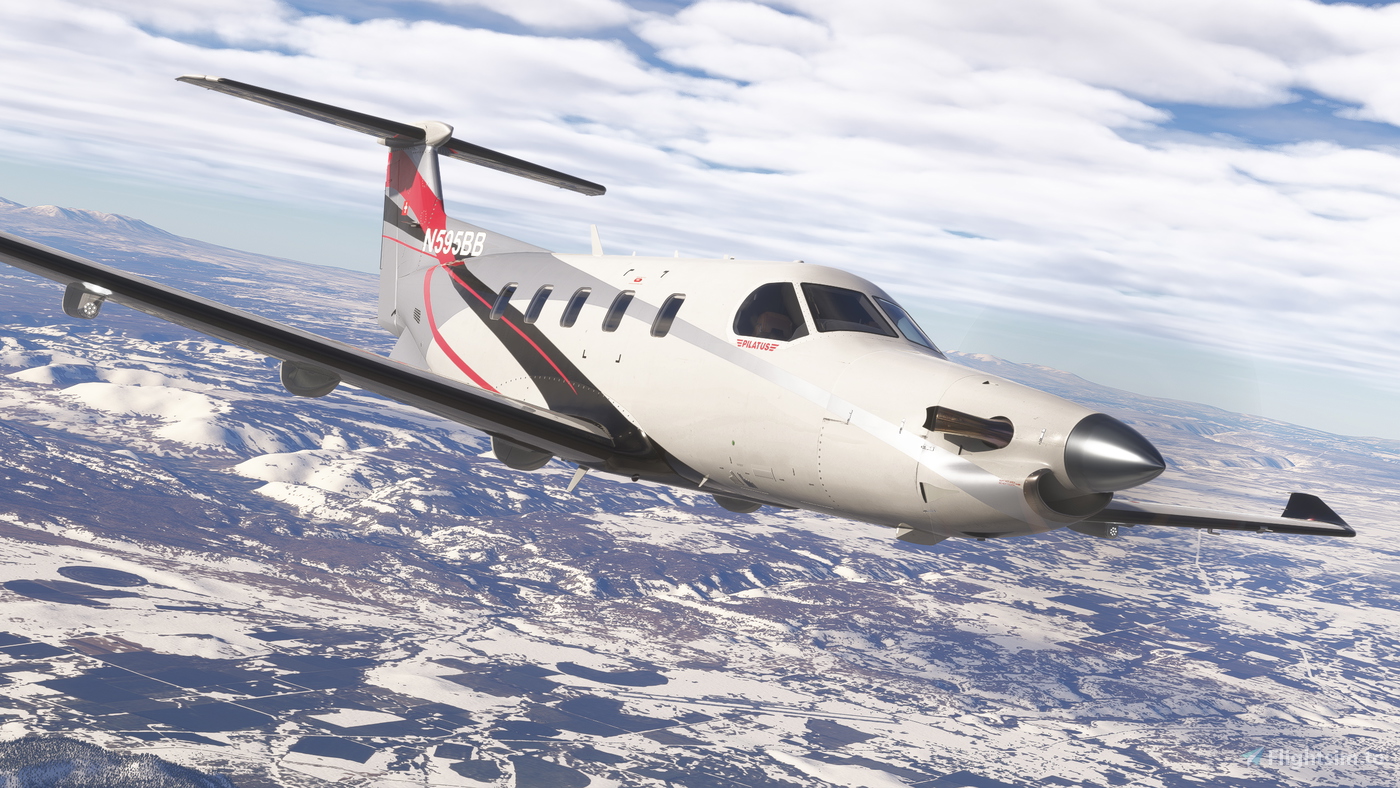 N595BB PC-12 NGX for Microsoft Flight Simulator | MSFS