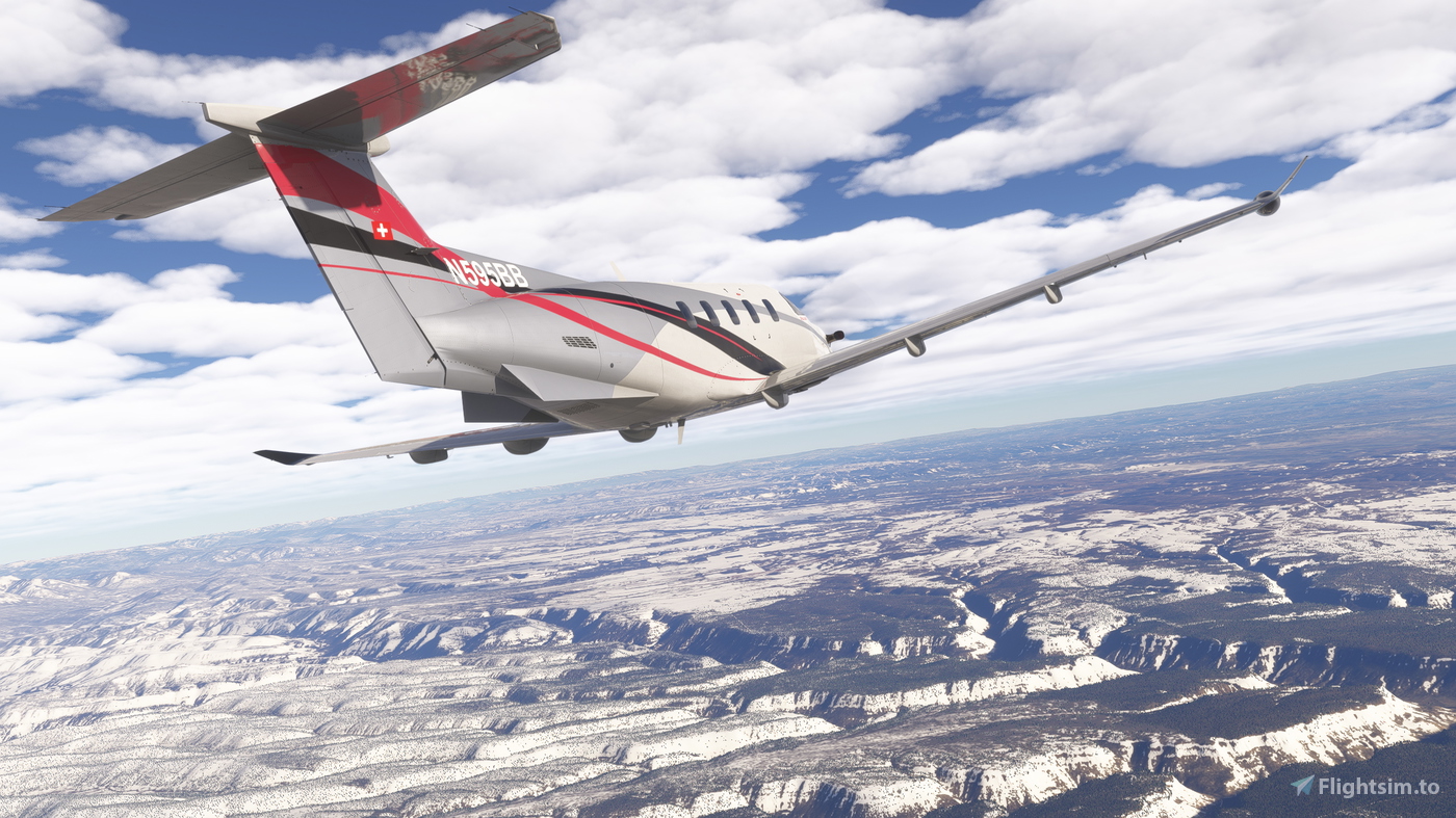 N595BB PC-12 NGX for Microsoft Flight Simulator | MSFS