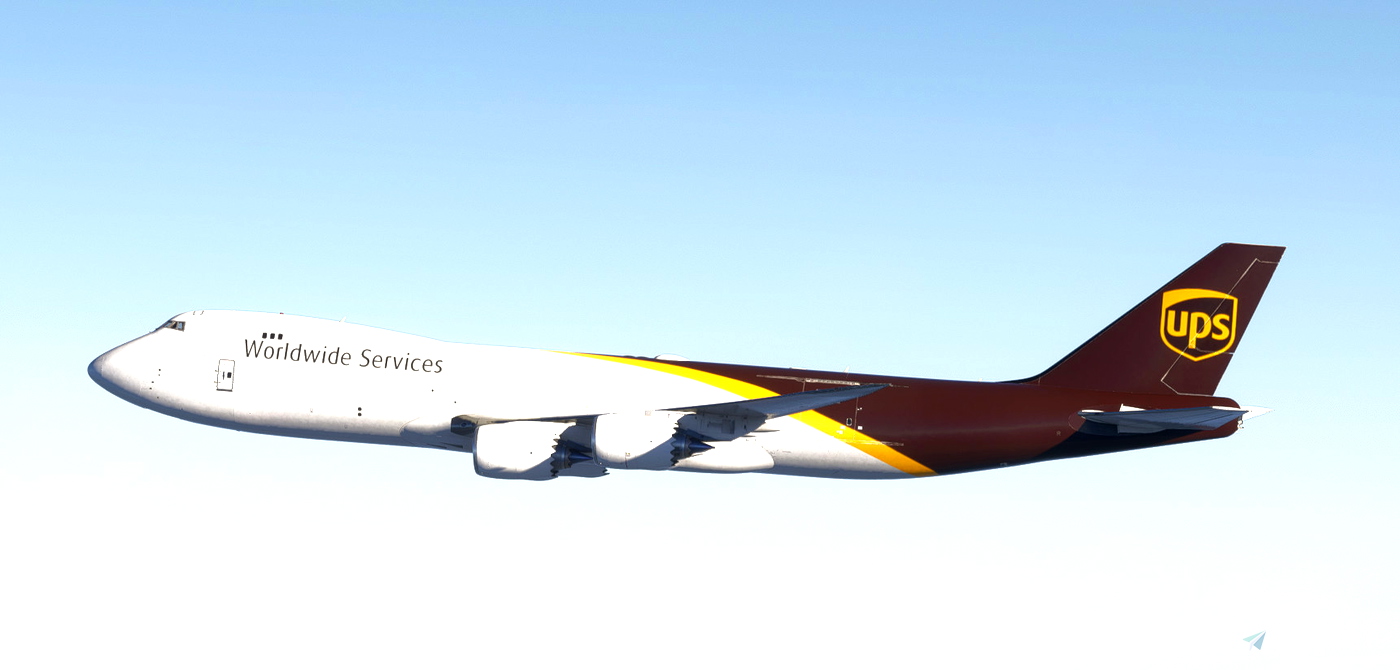 Threads - N626UP| Boeing 747-8F | MSFS 2024 | United Parcel Service ...