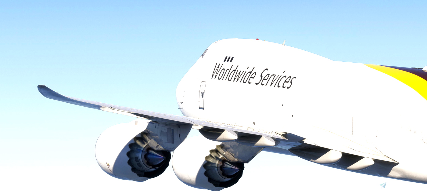 Threads - N626UP| Boeing 747-8F | MSFS 2024 | United Parcel Service ...