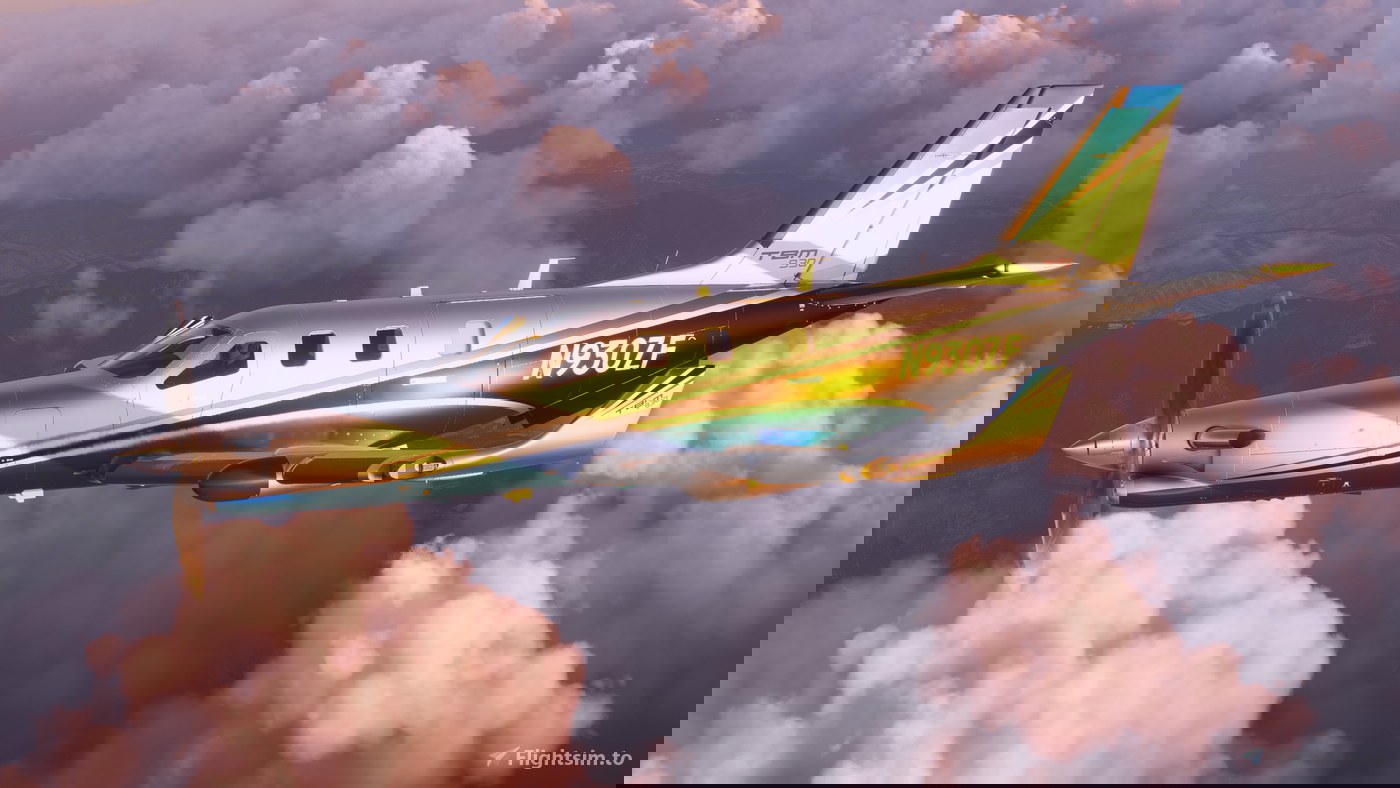 N930ZF + Dynamic Registration TBM 930 (2024 only) für Microsoft Flight ...