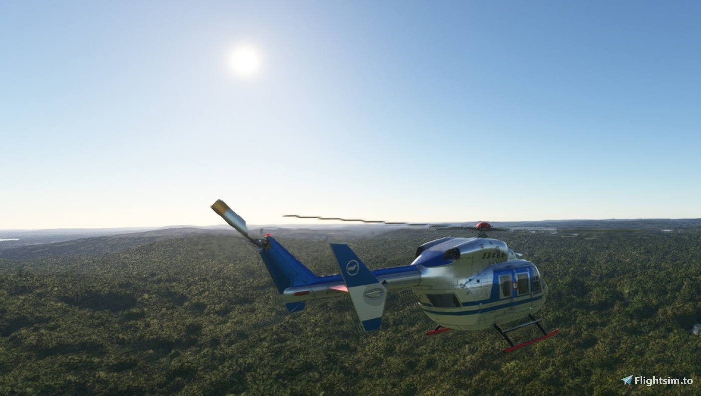 Nakanihon Air BK-117 for Microsoft Flight Simulator | MSFS