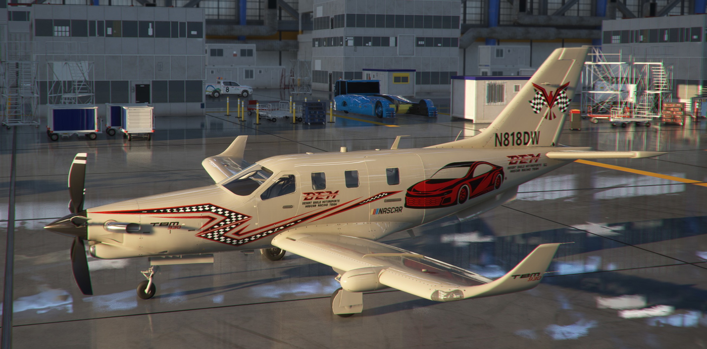 Nascar Racing Team Shuttle for Microsoft Flight Simulator | MSFS