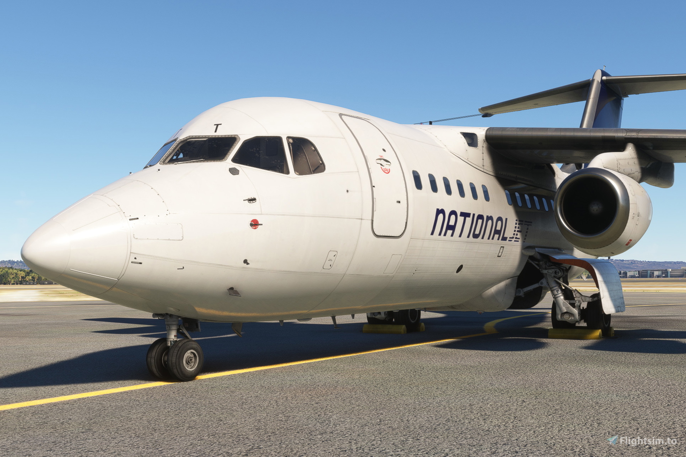 National Jet Systems VH-NJT - JF Avro RJ70 for Microsoft Flight ...