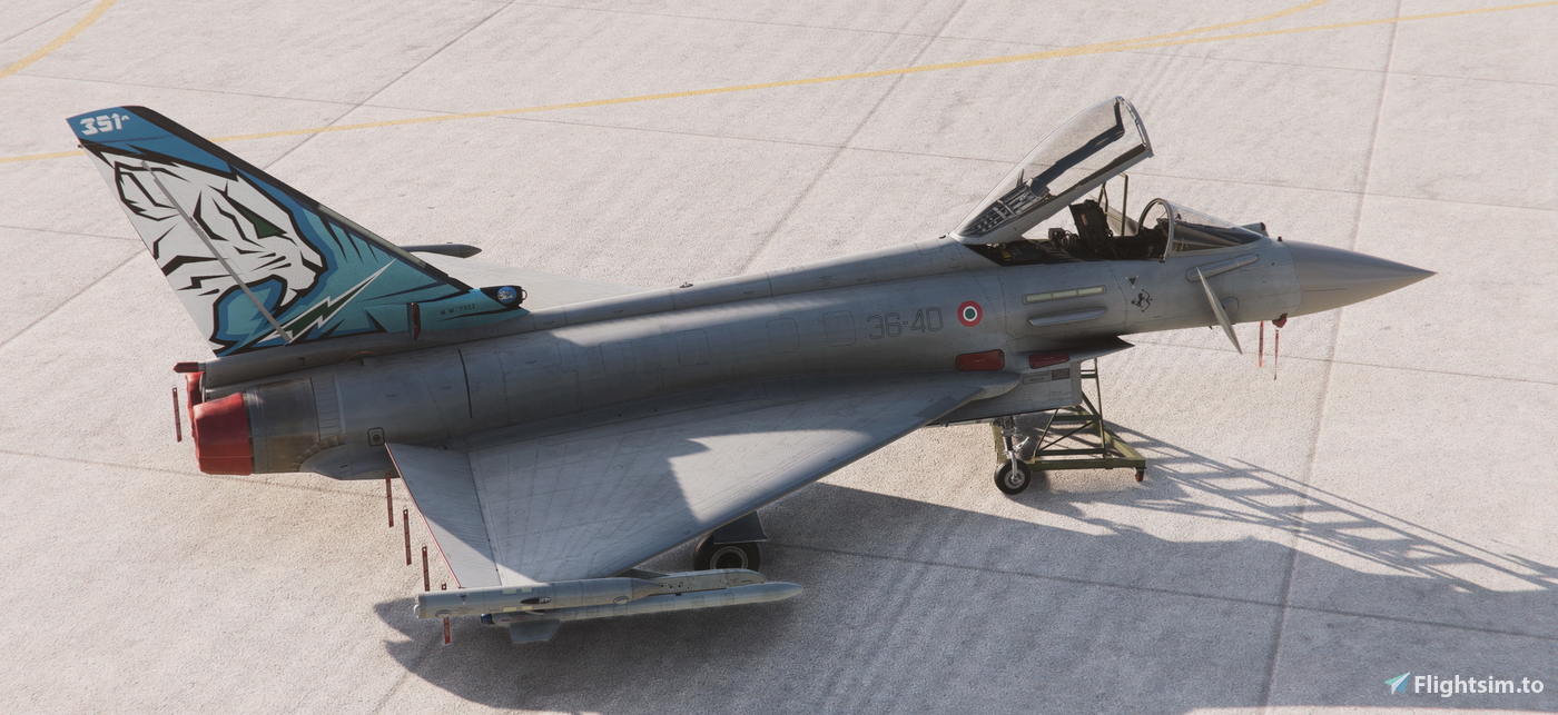 NATO Tiger Meet 2018 (Special Color) - 351° Squad. | EFA Typhoon ...