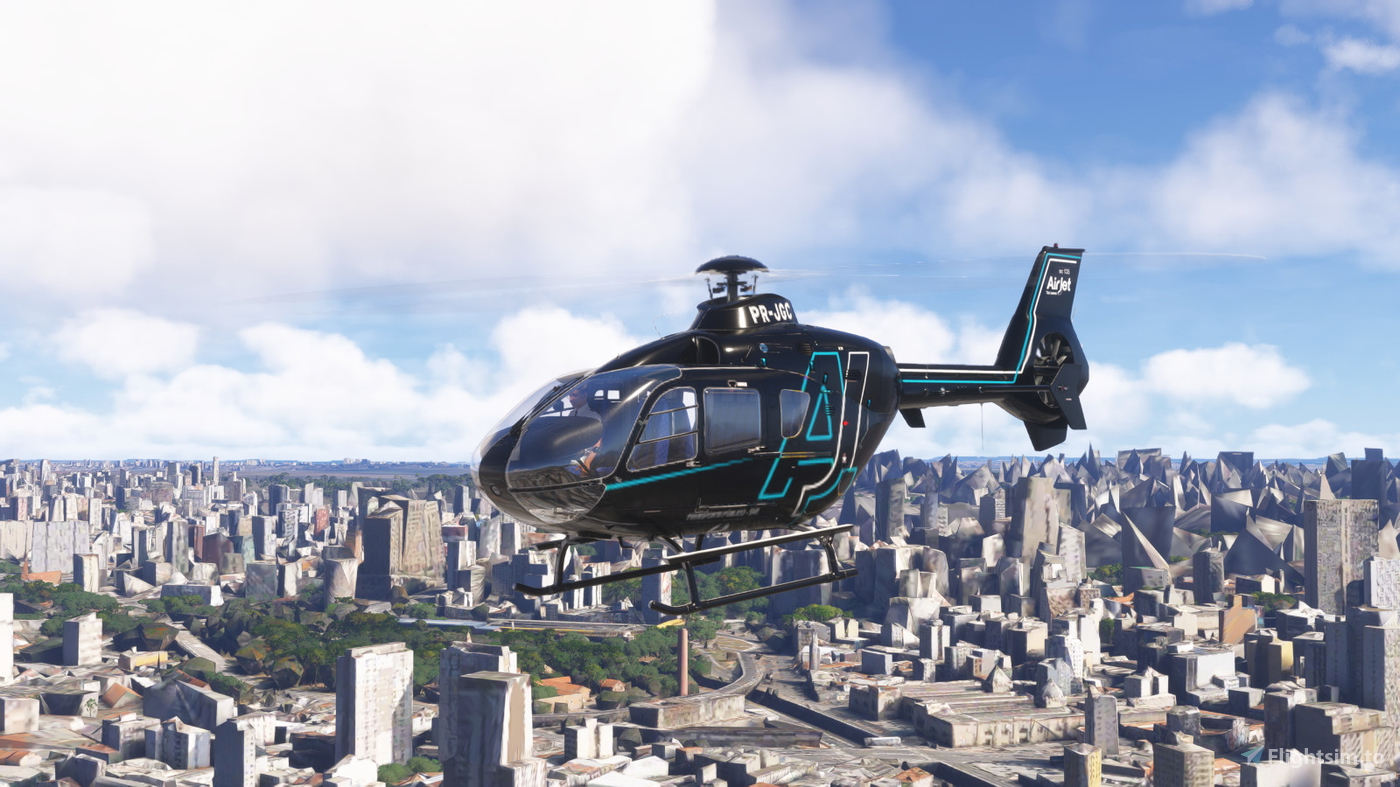 Nemeth Designs EC-135 Air Jet Taxi Aereo - PR-JGC - 4K for Microsoft ...