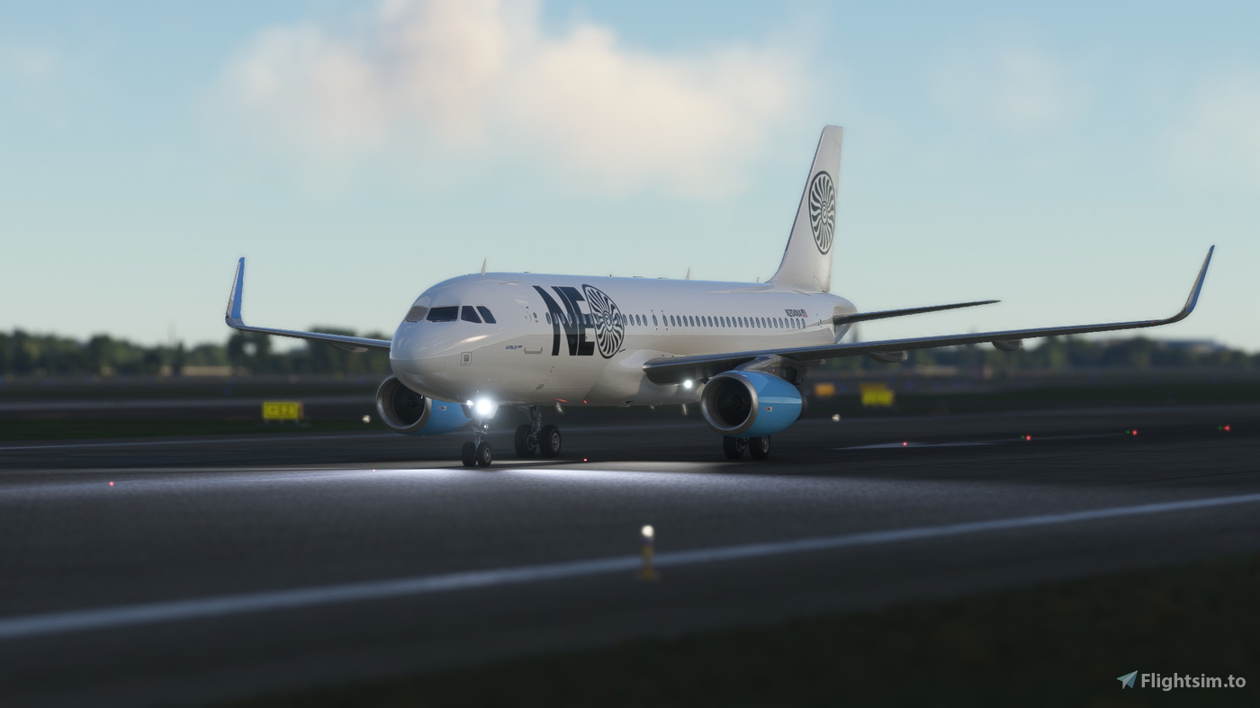 Neo Air Fenix A320 (IAE + SL) N204NA for Microsoft Flight Simulator | MSFS